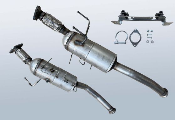 Filtres à particules diesel RENAULT Master III 2.3 dCi 145 (X62 EV HV ...